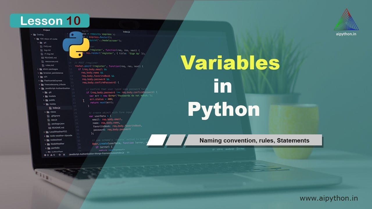 L10 | Variables in python | Python Tutorial for Beginners