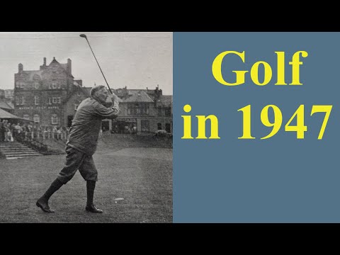 What was the state of Golf in the UK in 1947?