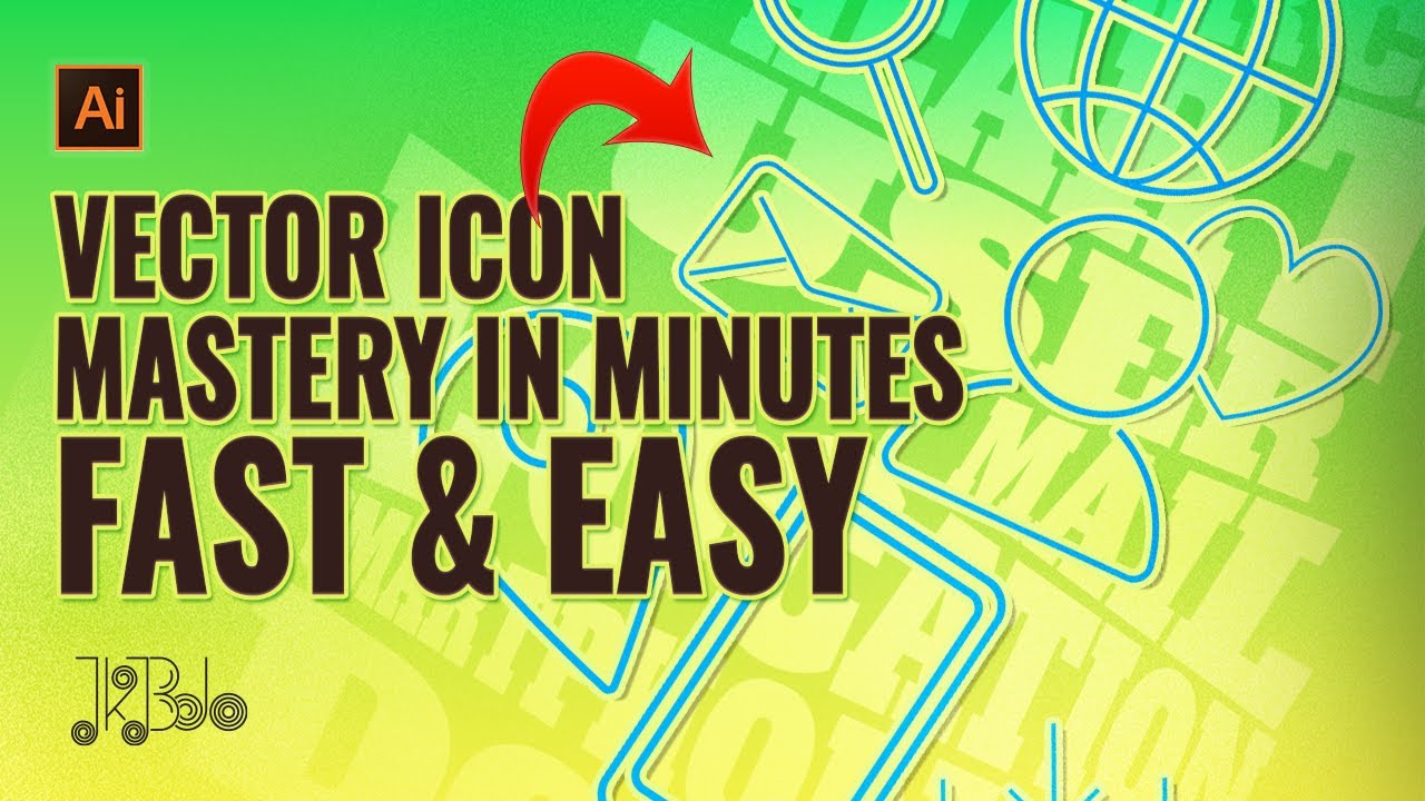 Vector Icon Mastery in Minutes! FAST & EASY  |  Adobe Illustrator