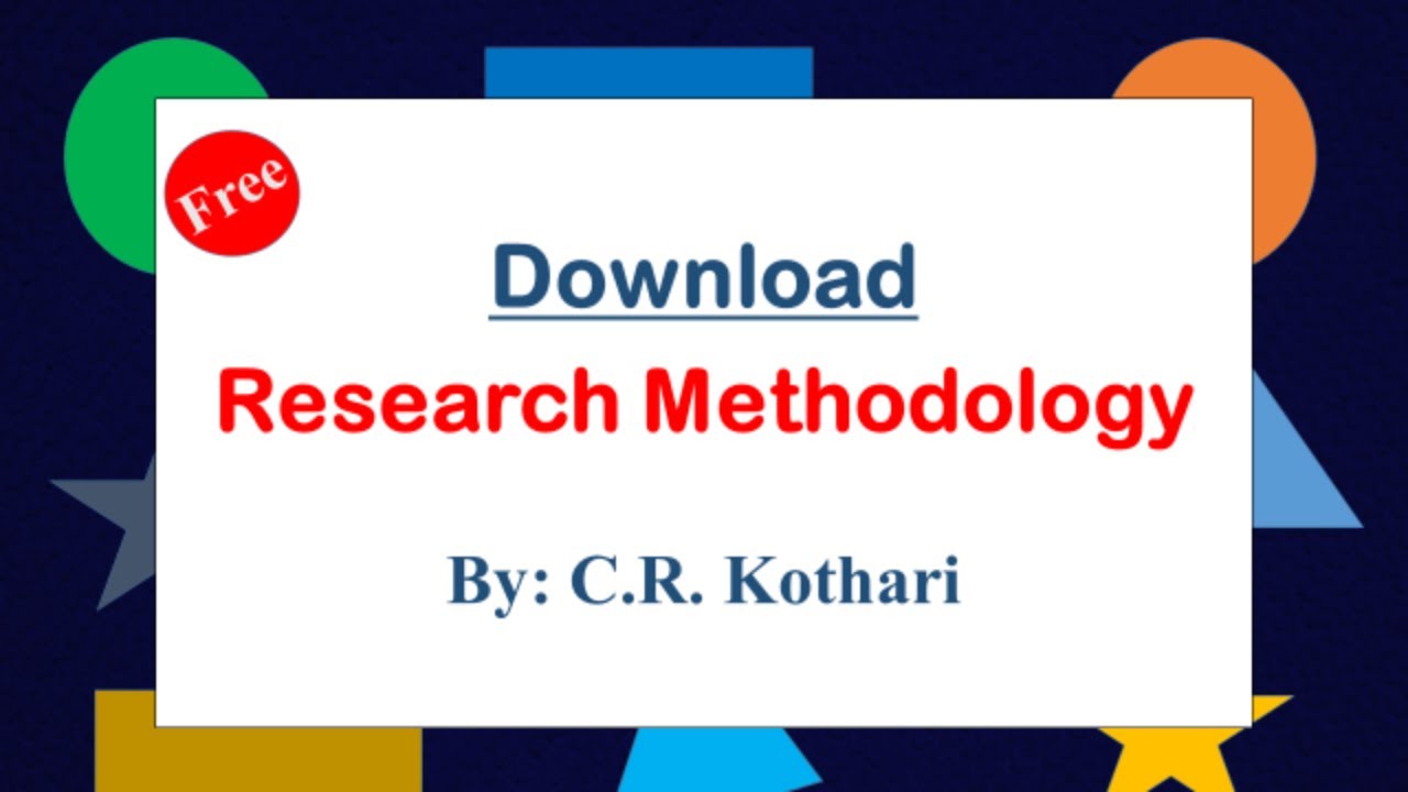 Download Research Methodology Book ||  Research Methodology ||  Research Methods || Academic writing