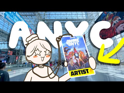 Anime NYC was NOT WHAT I EXPECTED! Best Selling Products? ✷ Artist Alley Vlog! 2024