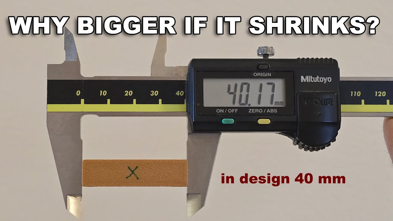 📐 Shrinkage vs Dimensional Accuracy in 3D Printing – Explained