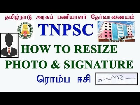 Tnpsc group 4 | group 2 | group 1 | Photo and signature resize for Android mobile ONLINE | BuyMote..