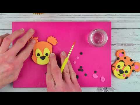 How to Make a Cute Cheetah using the FMM Mix N Match Face Cutter