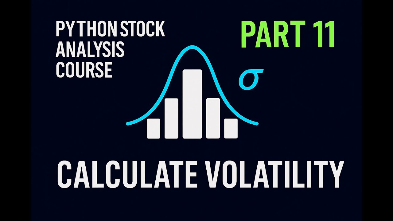 Python Class: Calculate Log Returns, Rolling Volatility, & Plot Distribution | Part 11 📊