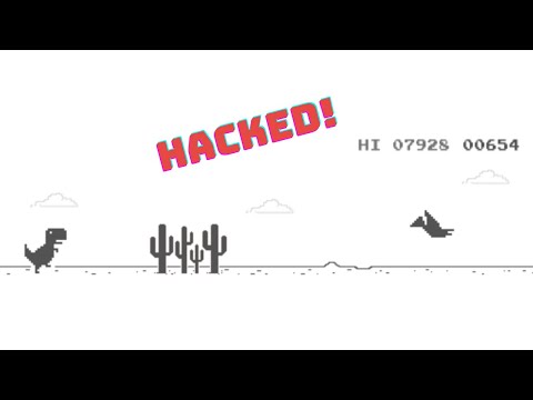 Hacking Chrome's Dino Game with 3 Commands