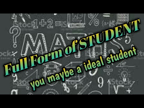 Full form of student /you may be a ideal student / #shorts #youtubeshorts #ideal #trending