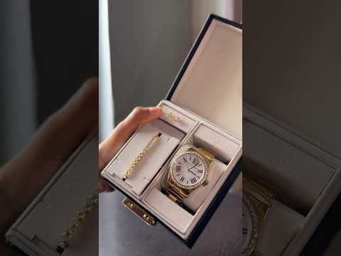 Unboxing My Birthday Gift π Michael Kors Watch Set #michaelkors #michaelkorswatch #luxurywatch #yt