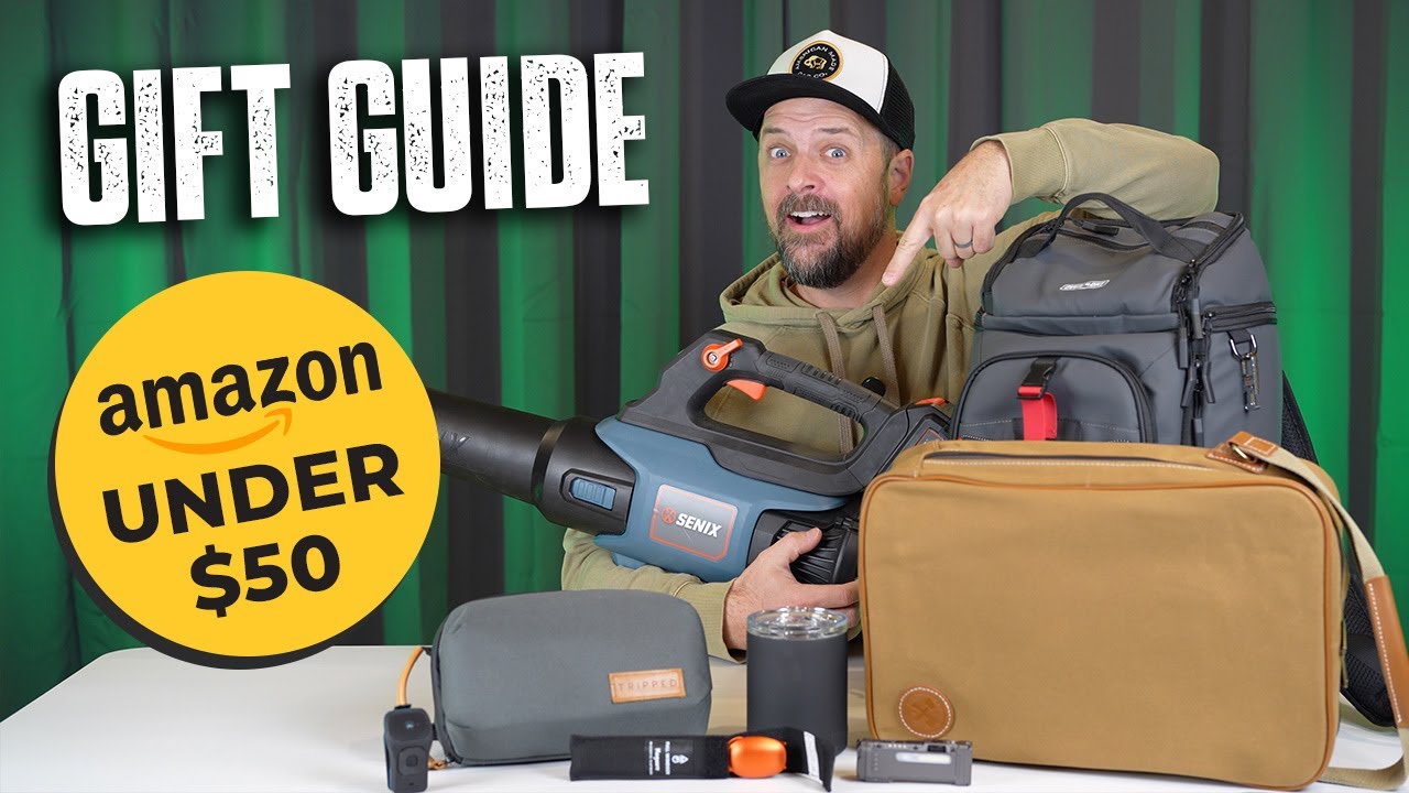 Amazon Gift Guide for Guys Under $50 | Best Black Friday and Christmas Gift Ideas for 2025