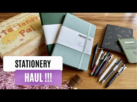 Stationery Pal - Stationery Haul Unboxing + DISCOUNT CODE