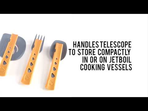 Jetboil Jetset Utensil Set - Orange | Sportsman's Warehouse