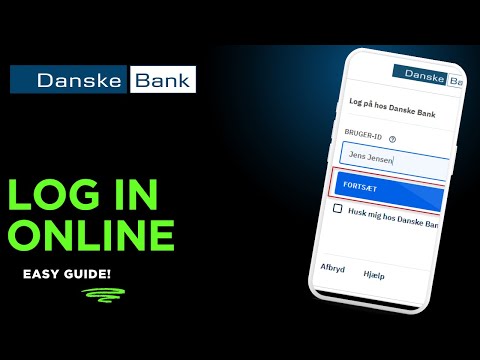 How to login to Danske Bank online banking Denmark