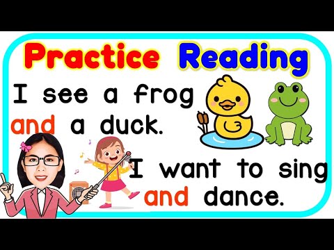 SIGHT WORDS AND SENTENCES | LEARN TO READ | READING LESSON FOR KIDS | READING TUTORIAL FOR KINDER
