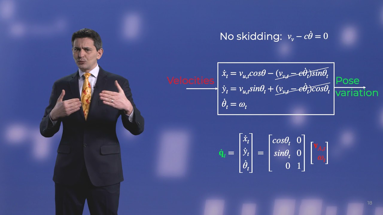 11 - Modeling of a differential drive robot