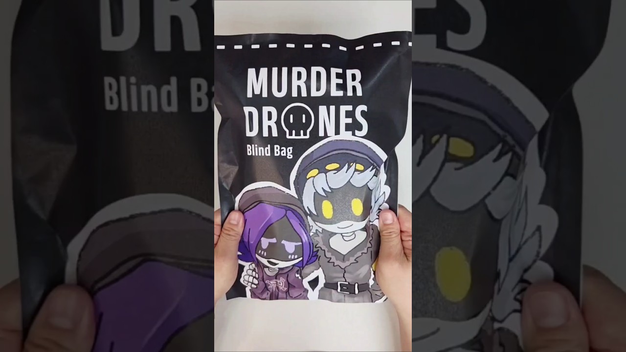 Murder Drones Blind Bag 머더드론 블라인드백 #학살드론 #papersquishy #paperdiy #papercraft #NUZI #cyn #glitch #만들기