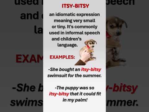 ITSY- BITSY.