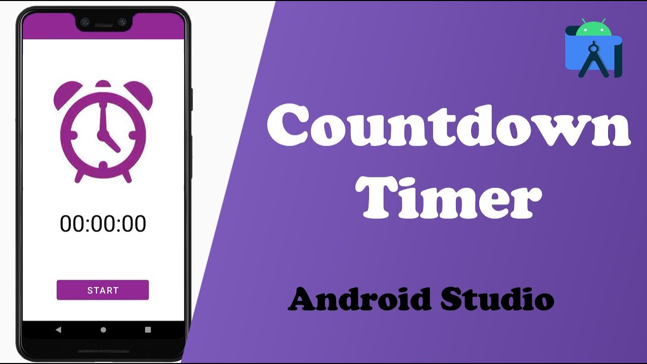 Countdown Timer | android studio 2024