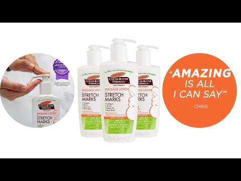 Palmer's Cocoa Butter Formula Massage Lotion for Stretch Marks and Pregnancy Skin Care, 6.5 Ounces.