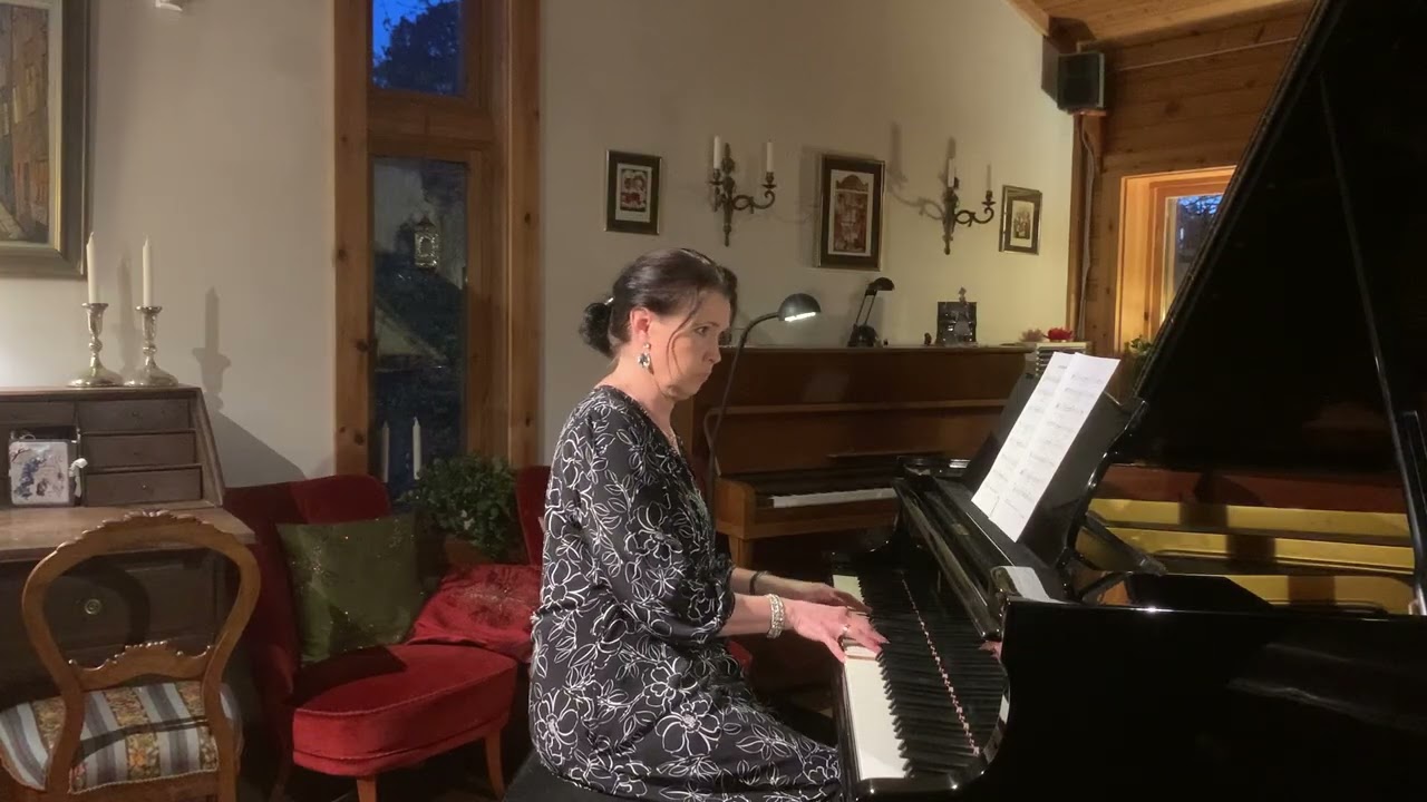 Jag och Min Far. Me and My Father. O. Ljungström M. Uggla Ulrika A. Rosén, piano.