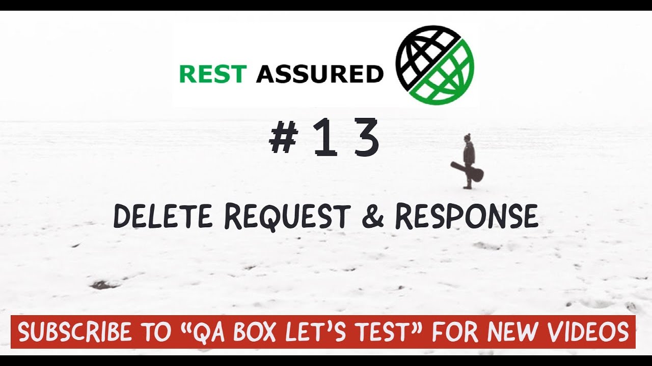 Part 13 - Rest Assured - DELETE Request