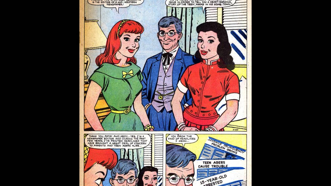 Patsy and Hedy 055 #comic book