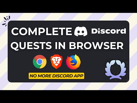 Complete Any Discord Quests On Browser (NO MORE DESKTOP APP)