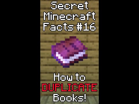 How to DUPLICATE Books in Minecraft