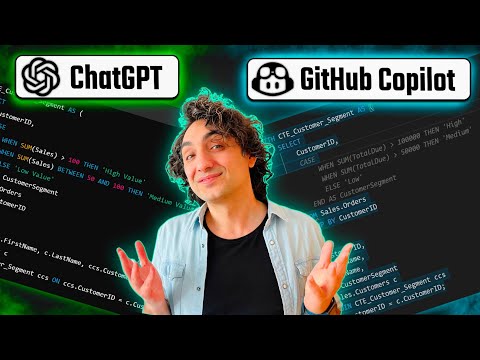 How I Use ChatGPT & GitHub Copilot in My Projects | #SQL Course 44