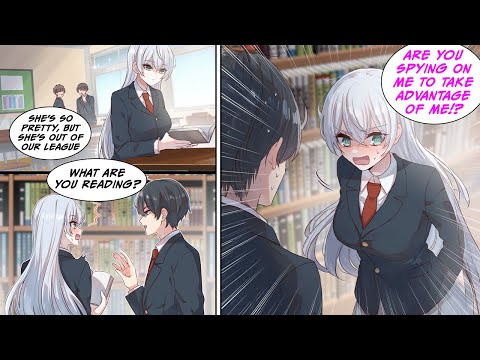 [Manga Dub] I ran into the cold girl at a book store.. she was reading a book on how to make friends