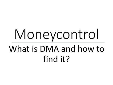 What is DMA and how to find it?
