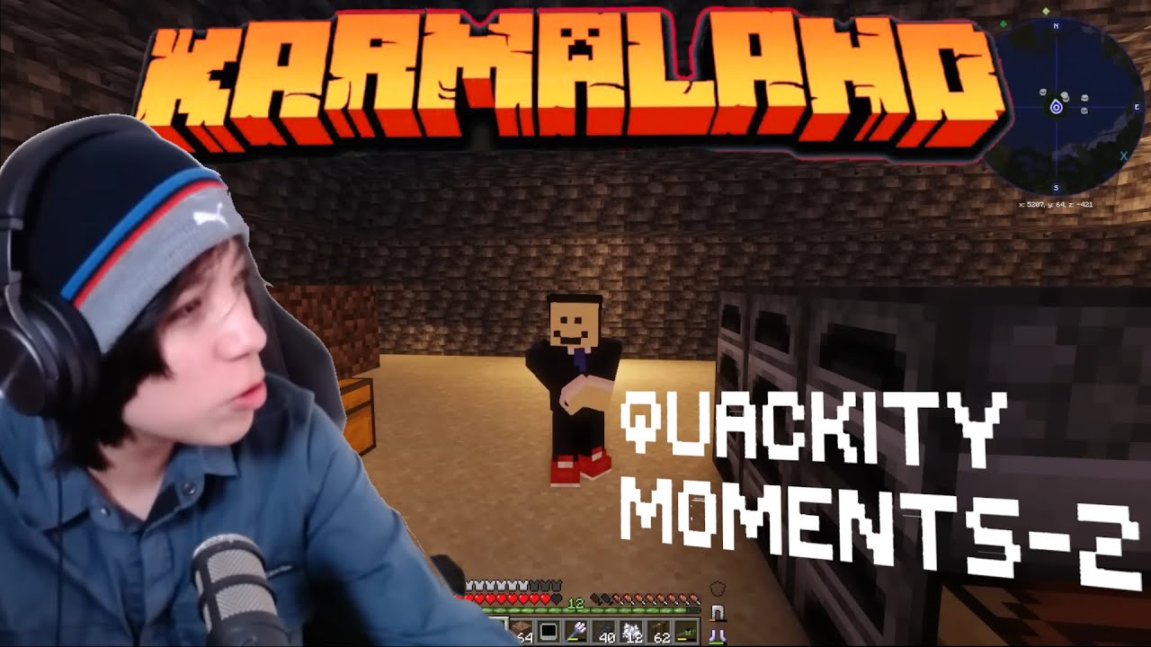 Funny  Quackity Clips-part2 - KARMALAND 5