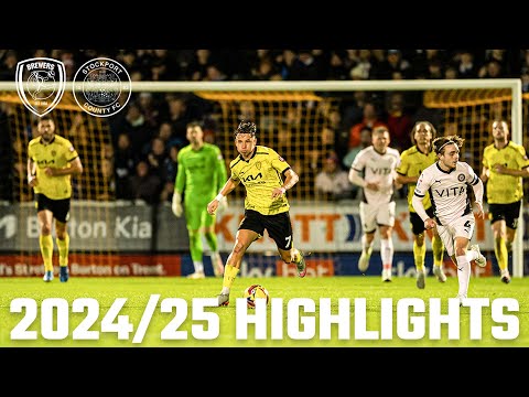 2024/25 HIGHLIGHTS: Burton Albion v Stockport County