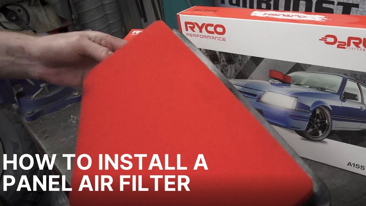 Holden Commodore Air Filter Upgrade