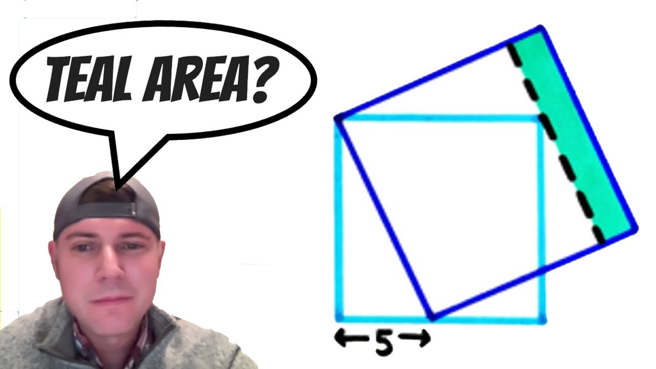 Understanding the Shaded Area of Overlapping Squares: A Mathematical ...