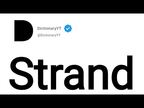 Strand Meaning in English