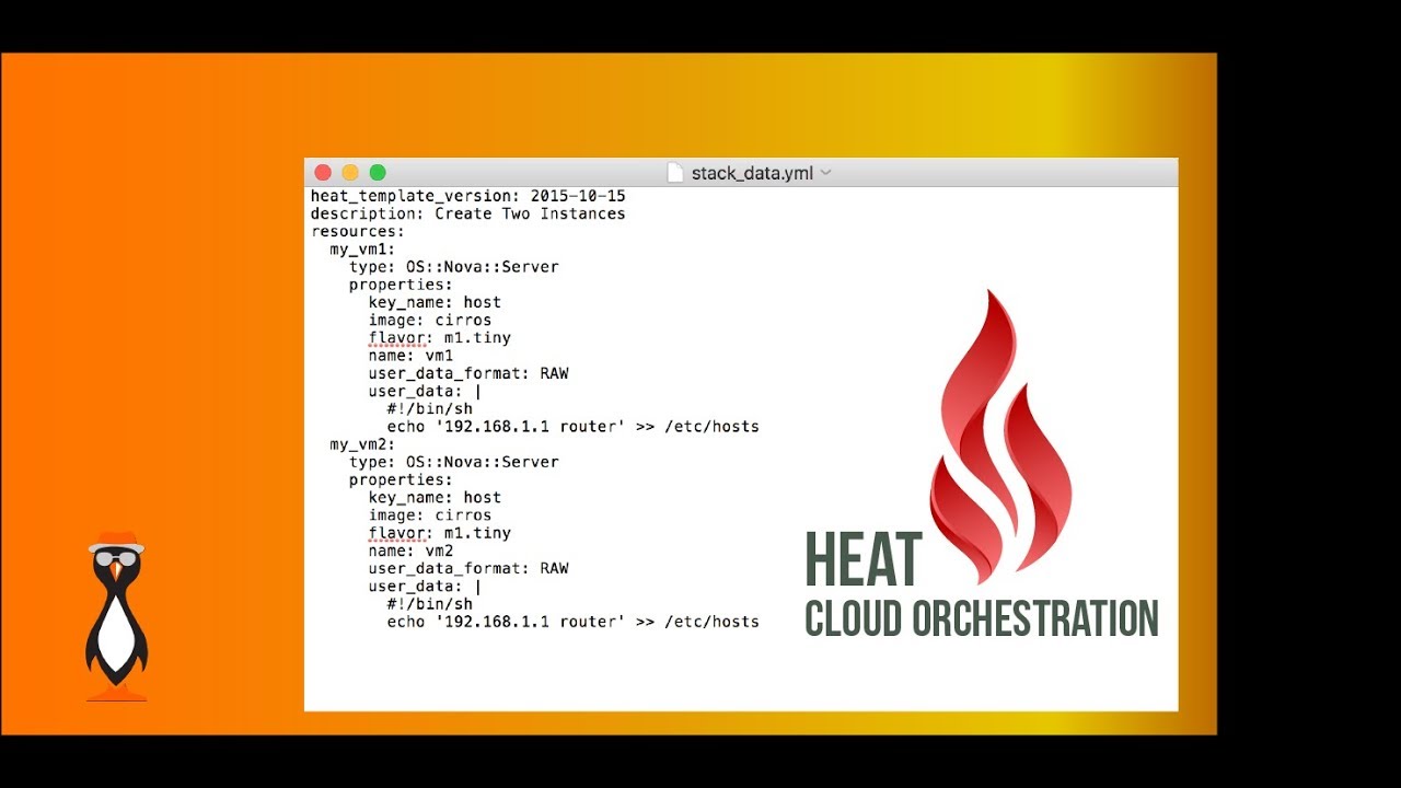 OpenStack Simple HEAT Template