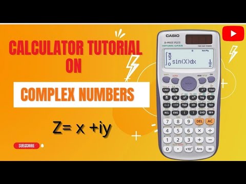 How to use the calculator to solve complex numbers || Easy and smart