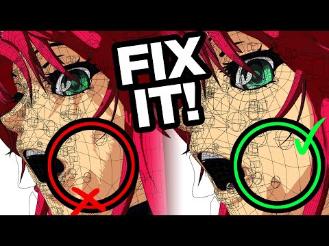 How to FIX shadows in Anime models in Blender