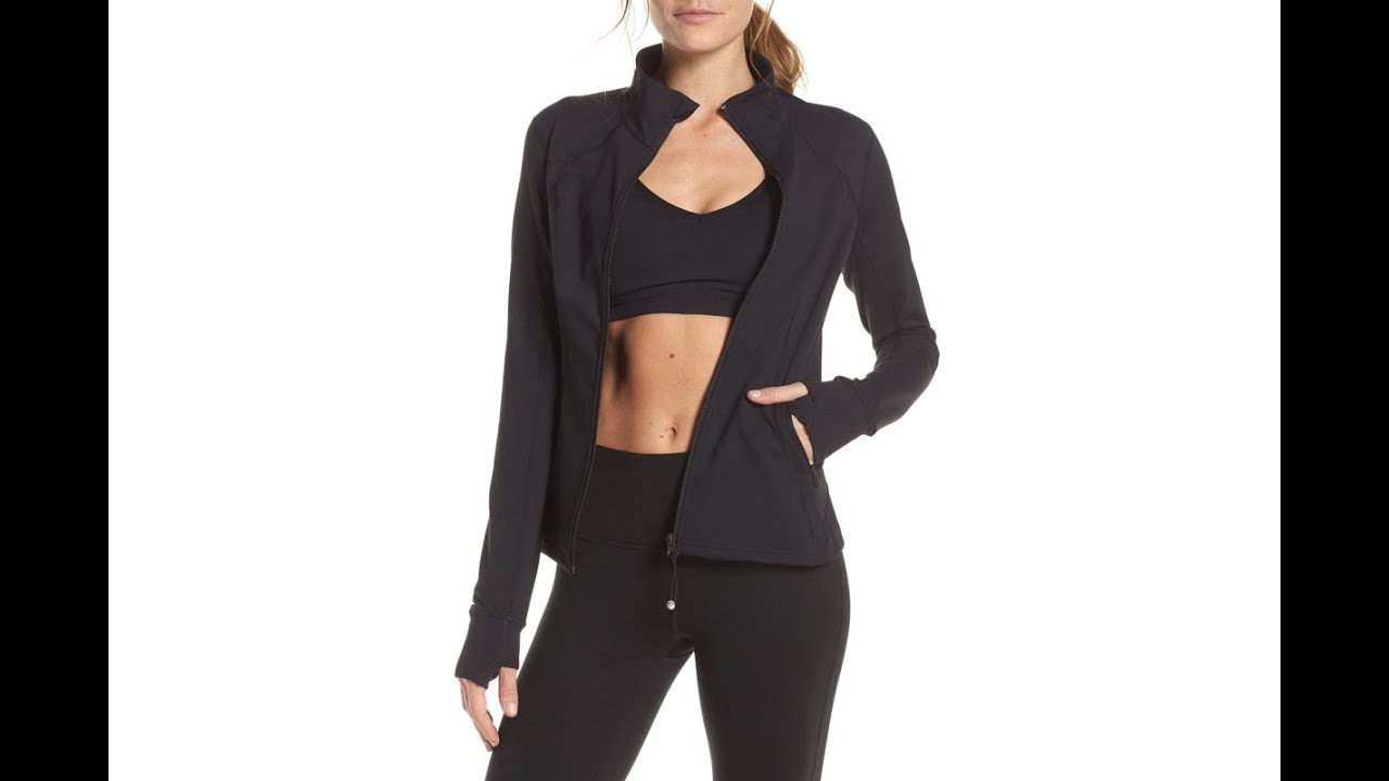 Our Favorite Slimming Zella Jacket Is Back in Stock at Nordstrom