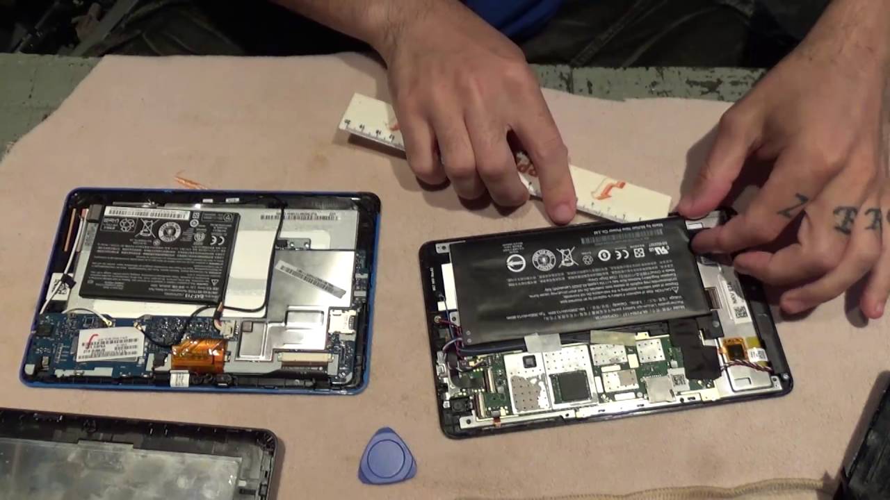 How to replace a tablet battery