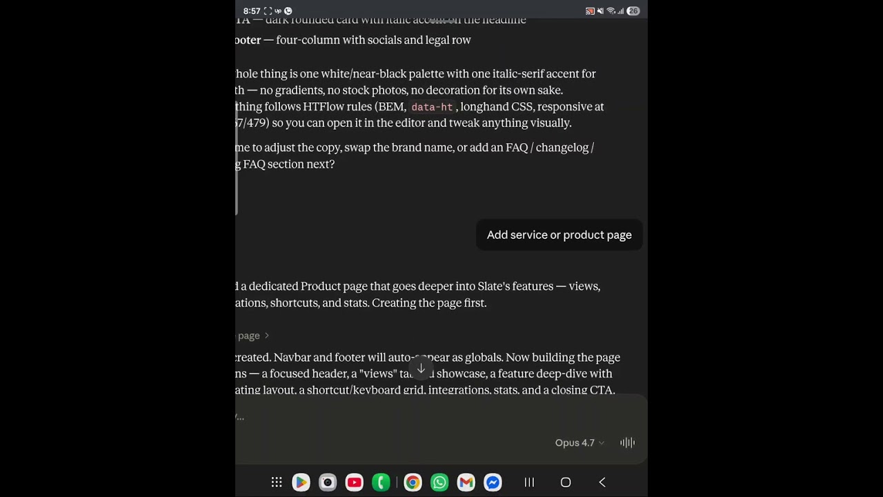 AI to Webflow | Webflow MCP | Htflow MCP | Claude 4.7 to webflow website 