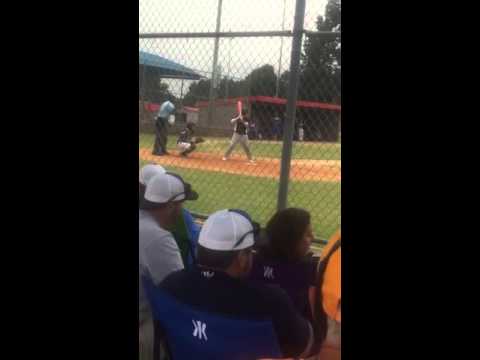 12 yr old 430ft home run Blaze Jordan on 300ft fences in 4-4 3 home run game