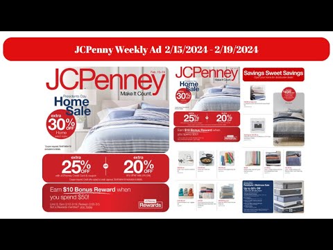 JCPenny Weekly Ad and Deals 2/15/2024 - 2/19/2024 |