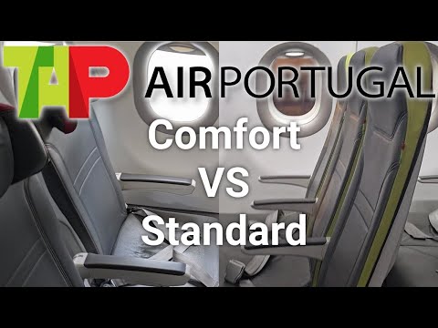 TAP Air Portugal - Comfort Economy vs Standard Economy, Is the upgrade worth it?! - Cabin Review