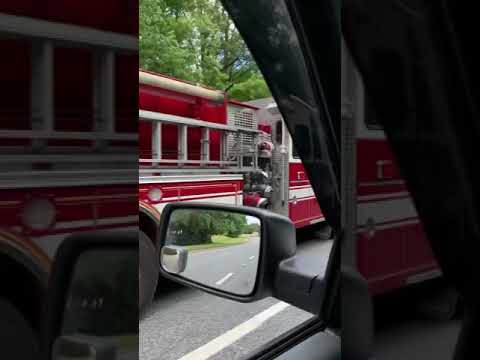 Pocomoke City Vol Fire Co Engine 102 Responding