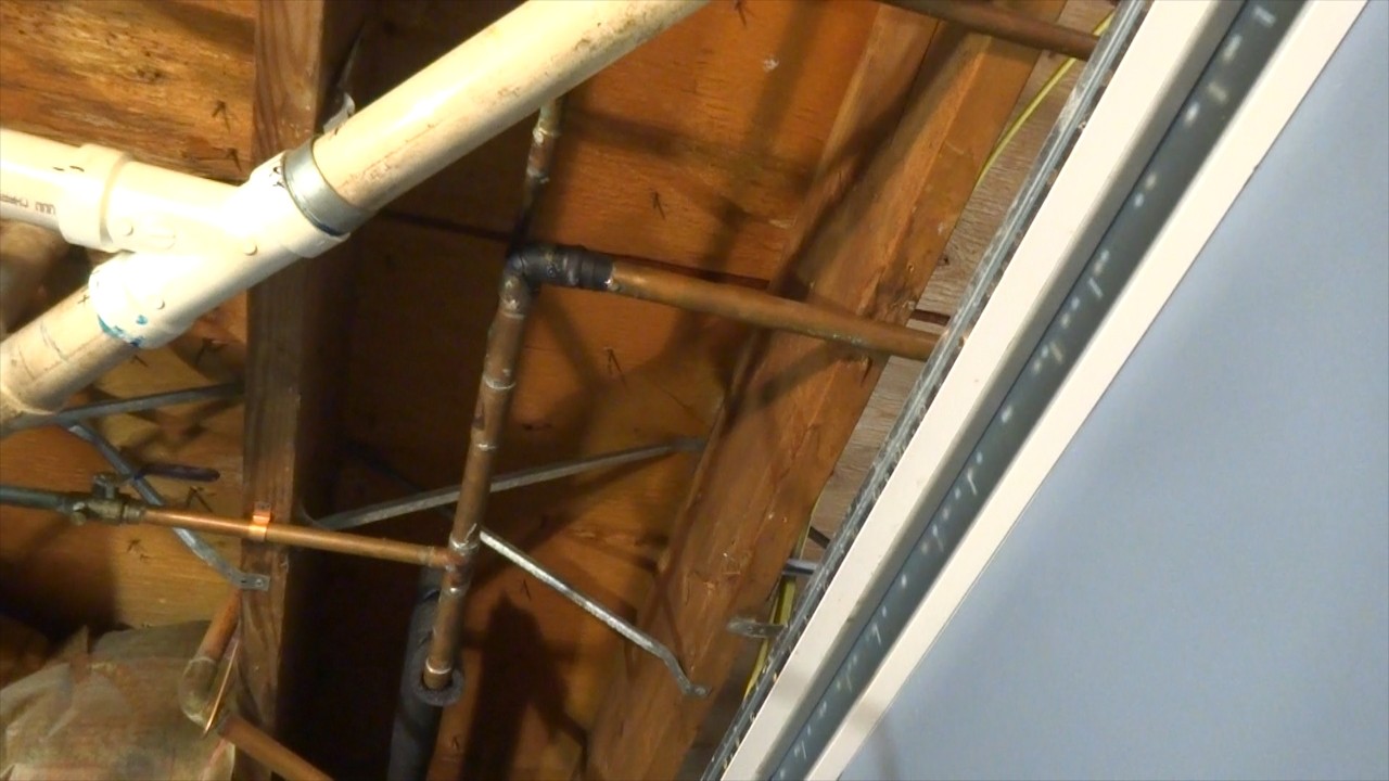 LEAKING WATER PIPE FIXED & HIGH VENT ON BOILER REPLACED