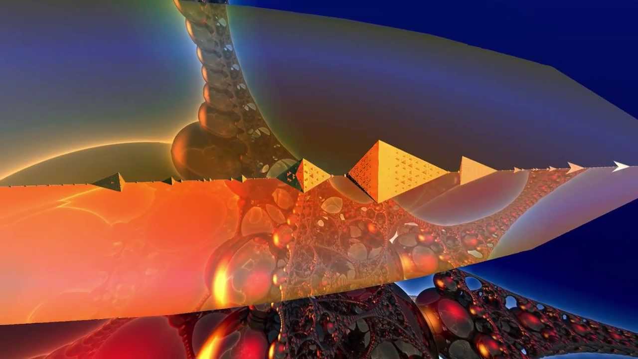 The Fractal Mirror - Mandelbulb 3D fractal animation