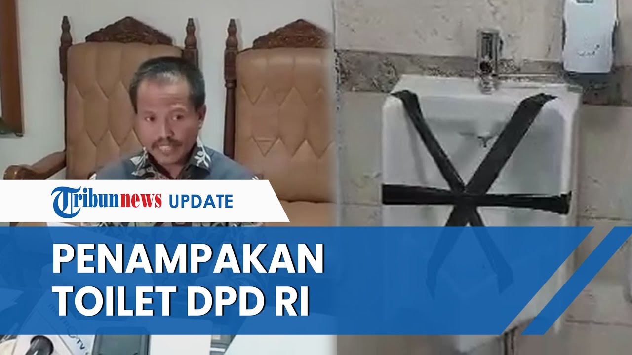 Penampakan Toilet DPD RI yang Dianggarkan Renovasi Rp 4,8 M Bikin Geram ...