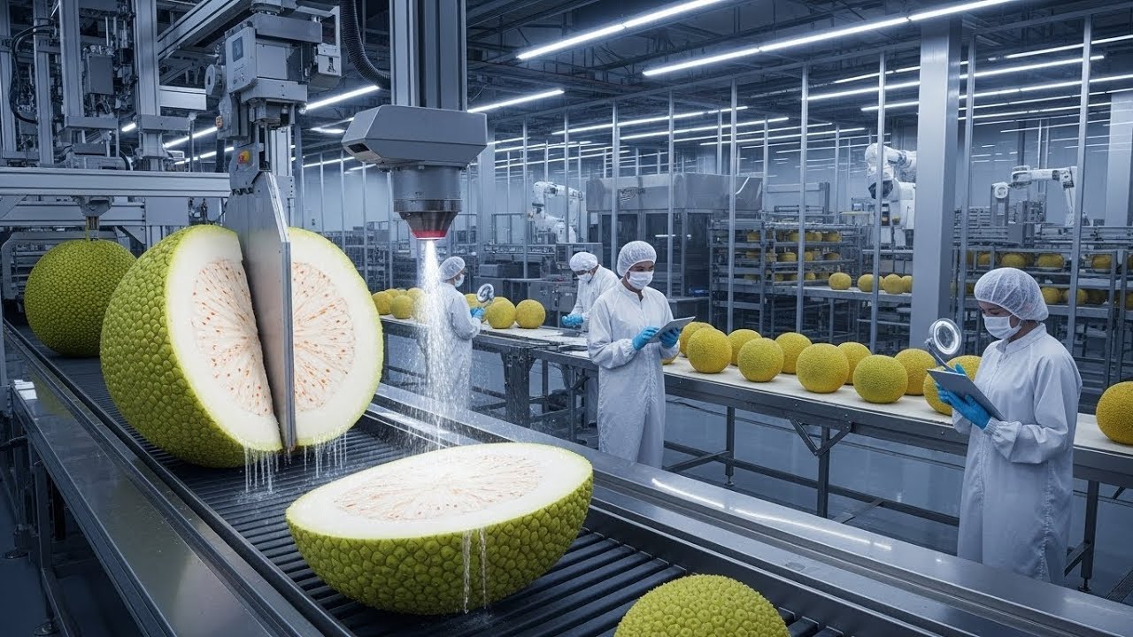 Inside the Modern Breadfruit Factory: Automatic Chips Production Line