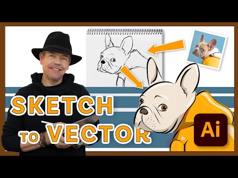 Create Illustration in Illustrator on the iPad from Photo and / or Sketch - Step by Step Tutorial